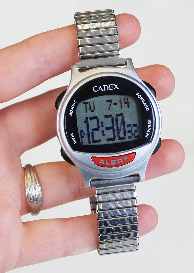 e-pill CADEX 12 Alarm Watch with Expansion Band