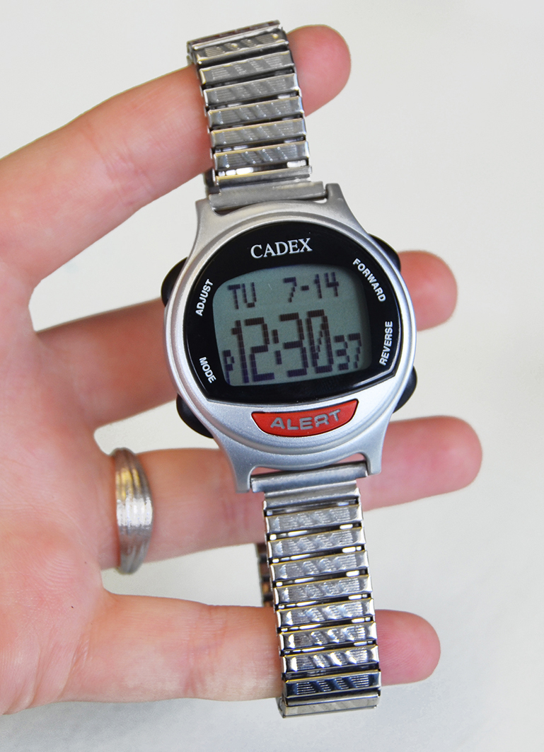e-pill CADEX 12 Alarm Watch with Expansion Band