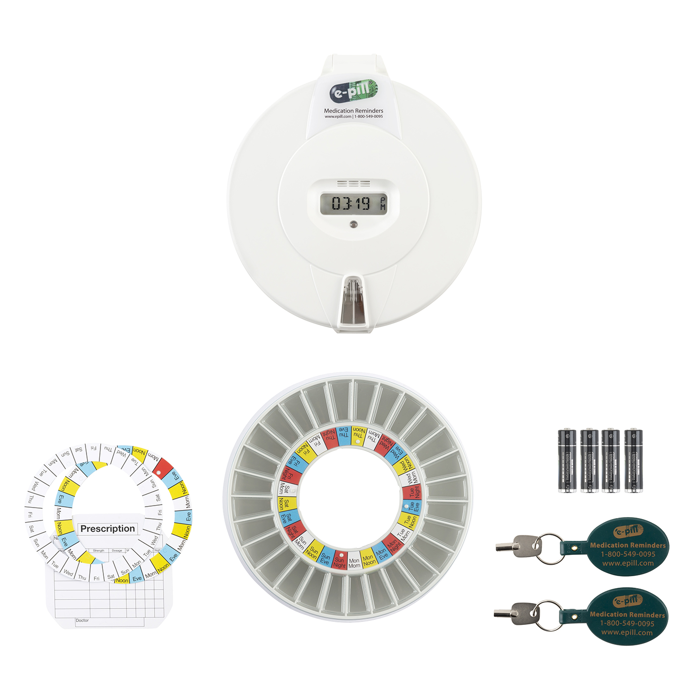 MedTime Pro - White Lid