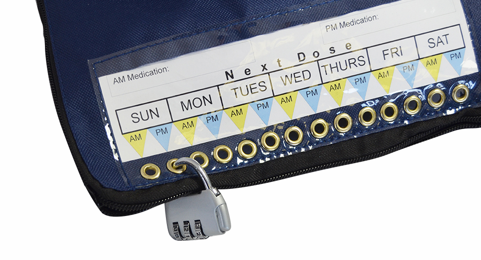ZipperSure - Secure Medication Storage Bag