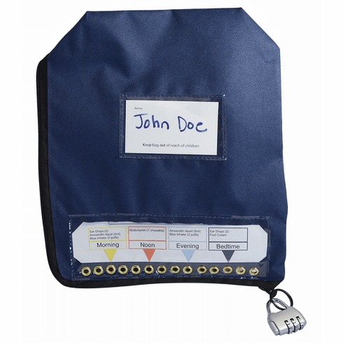 ZipperSure - Secure Medication Storage Bag