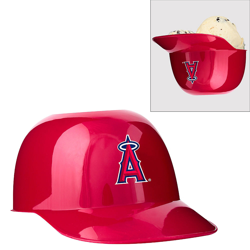 LA Angels of Anaheim 8oz Ice Cream Sundae Baseball Helmet Snack Bowls