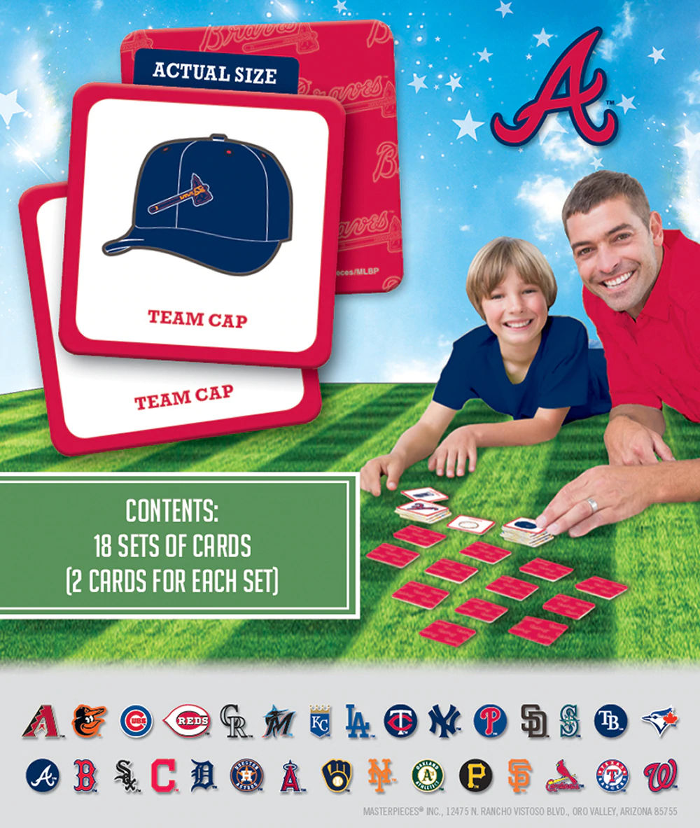 Atlanta Braves Baseball Matching Game ONLY 5 LEFT!