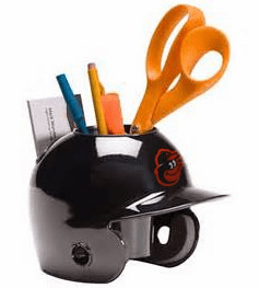 Baseball Desk Office Items