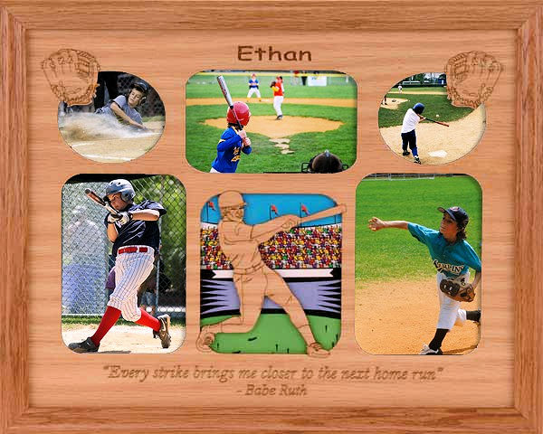 Baseball Photo Frames Albums and Journals