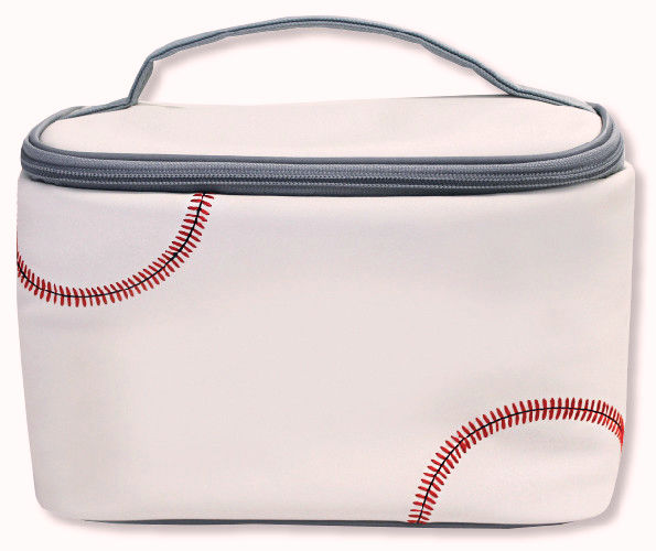 White Baseball Insulated Lunch Box ONLY 2 LEFT!