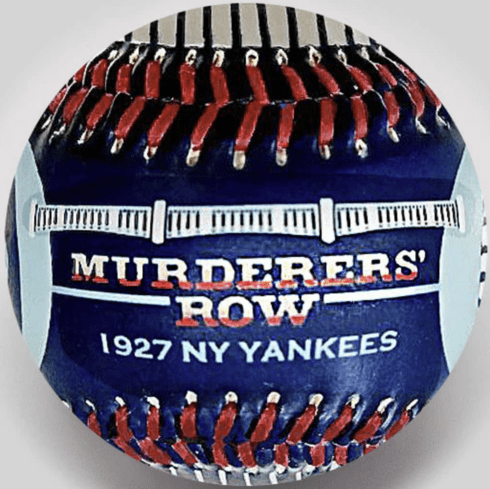 Baseball Legends: Murderers' Row Collectible Baseball ONLY 1 LEFT!