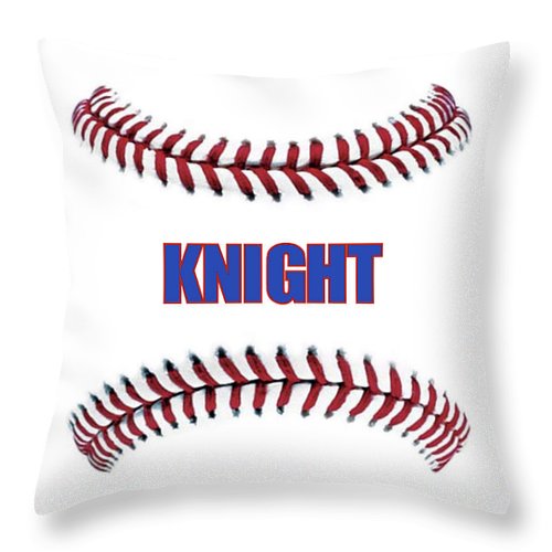 Personalized Baseball Square Pillow 5 SIZES AVAILABLE!