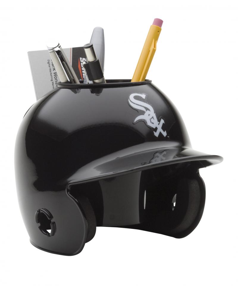 Chicago White Sox Baseball Helmet Desk Caddy LESS THAN 4 LEFT!