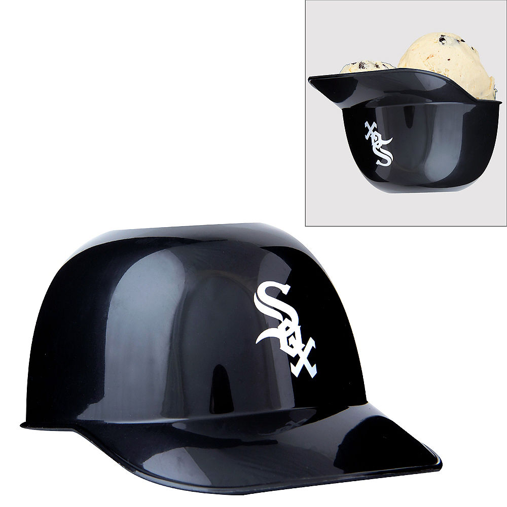 Chicago White Sox 8oz Ice Cream Sundae Baseball Helmet Snack Bowls