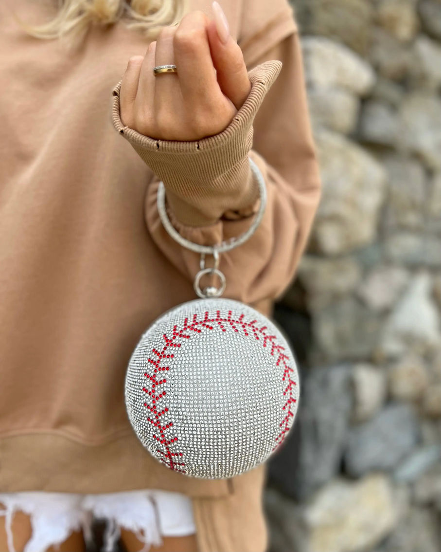 Crystal Baseball Purse SOLD OUT!