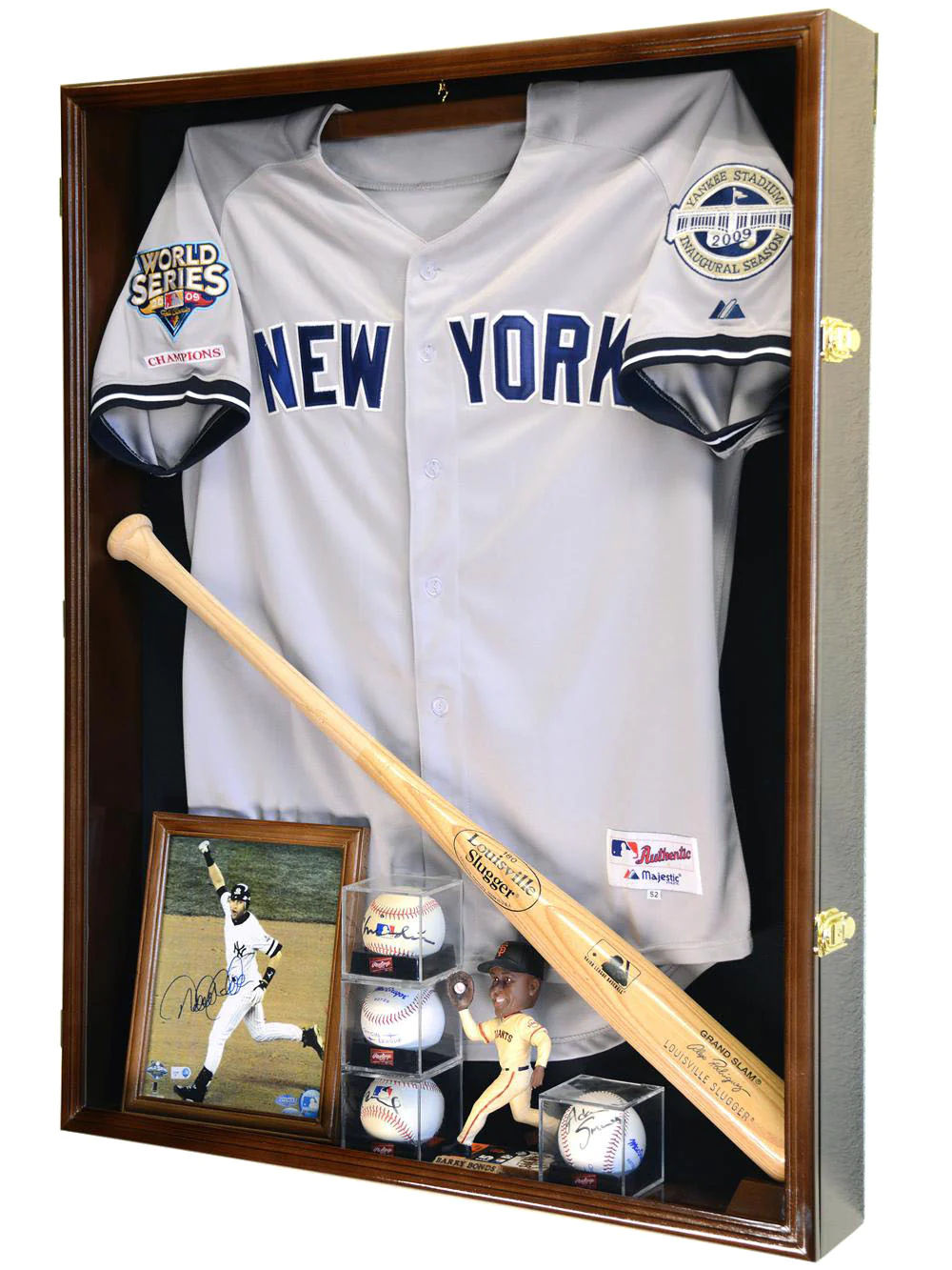 Extra Deep Jacket, Uniform, Jersey Shadow Box Display Case Cabinet w ...