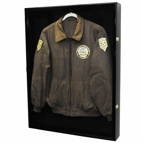 Extra Deep Jacket, Uniform, Jersey Shadow Box Display Case Cabinet w ...