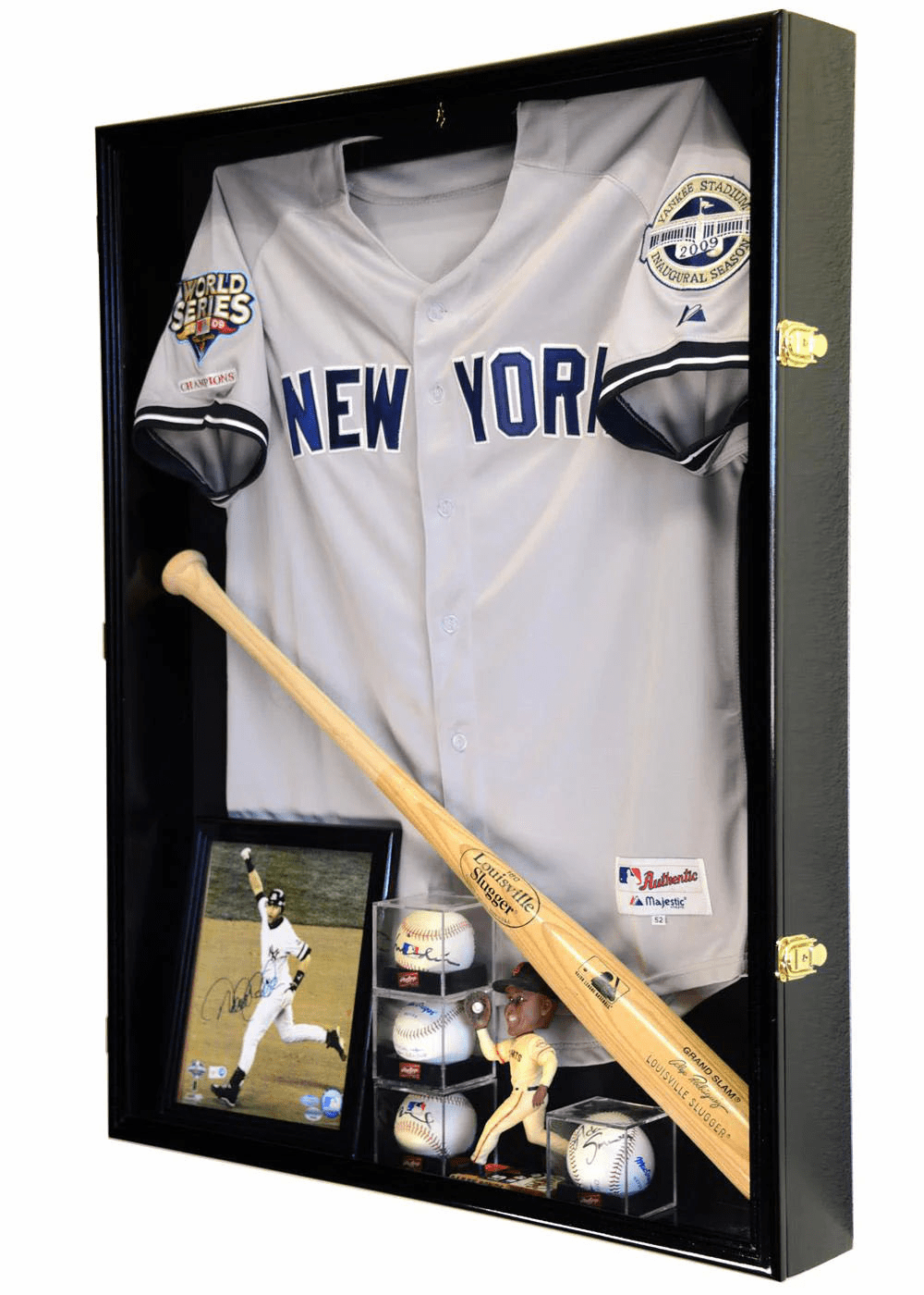 Baseball Display Case for Baseballs Bats Jerseys