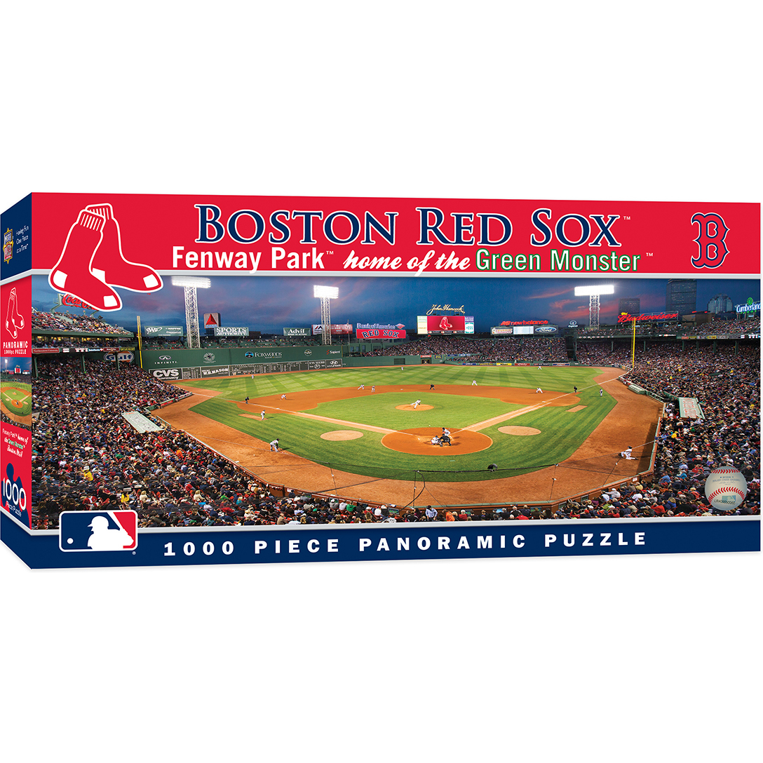 Boston Red Sox 1000 Piece Panoramic Fenway Park Baseball Stadium Puzzle