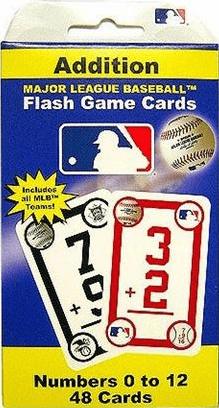 Major League Baseball MLB Addition Flash Cards ONLY 2 LEFT!
