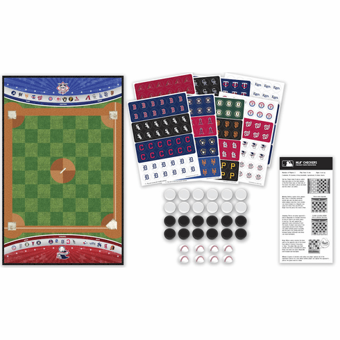 MLB Baseball Checkers Game Set BACK IN STOCK!