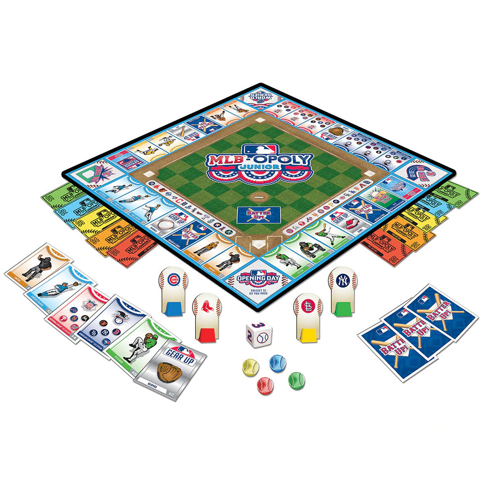 MLB-OPOLY JUNIOR Collector's Edition Board Game