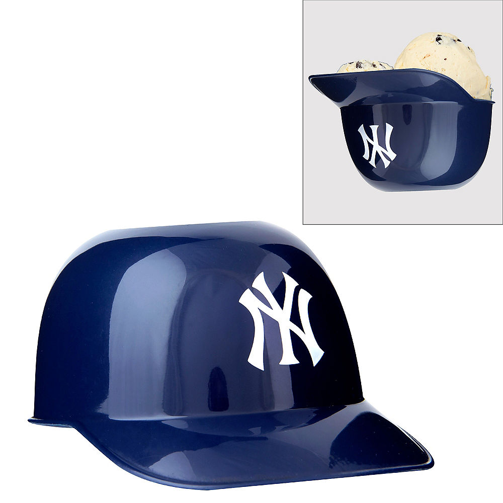 Set of 20 New York Yankees 8oz Ice Cream Sundae Baseball Helmet Snack Bowls