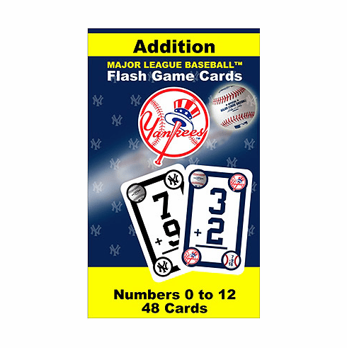 New York Yankees Baseball Addition Flash Cards ONLY 7 LEFT!