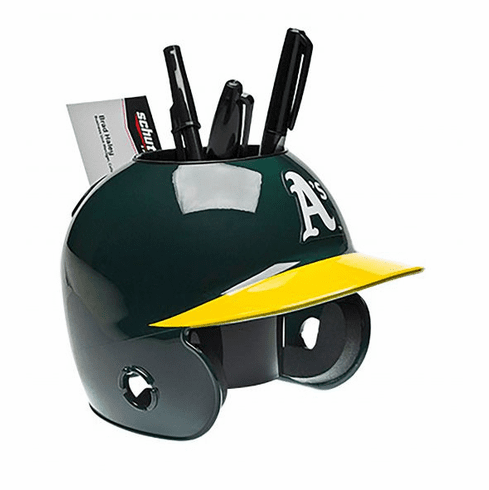 Oakland Athletics Baseball Helmet Desk Caddy ONLY 3 LEFT!