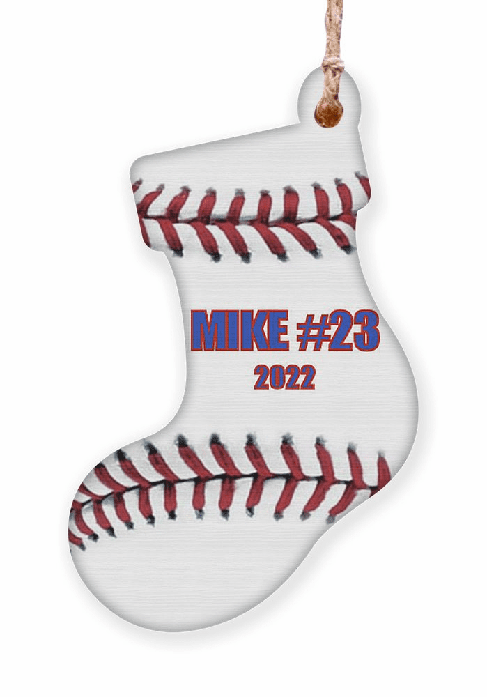 Baseball Christmas Ornaments