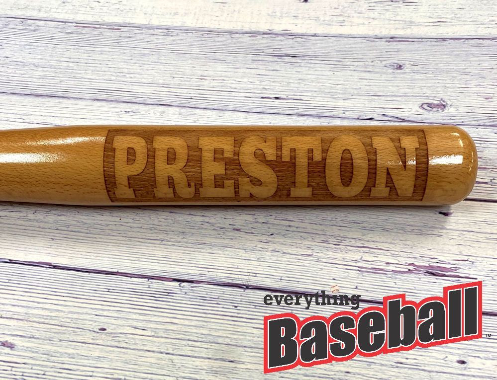 Personalized Wooden 18" Mini Baseball Bats 5 COLOR OPTIONS!