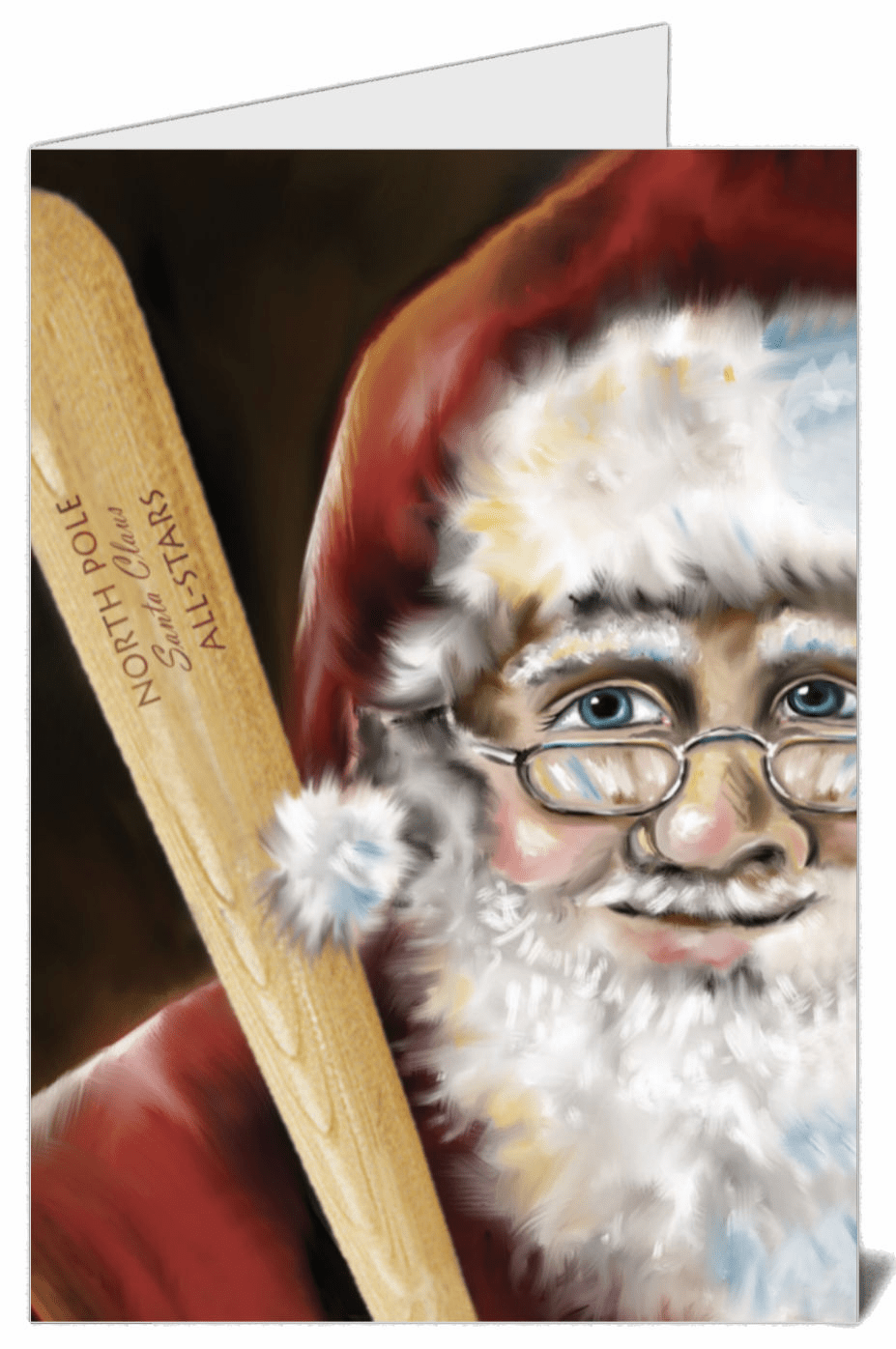 Baseball Christmas and Holiday Cards