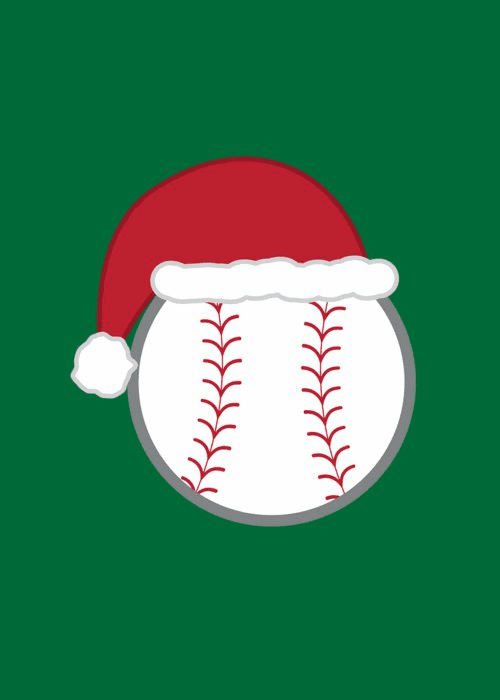 Baseball Christmas and Holiday Cards