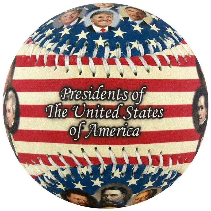 Presidents of the United States USA Flag Baseball