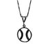 Baseball Zen Sterling Silver Necklace LESS THAN 8 LEFT!