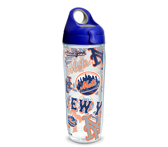New York Mets All Over Wrap Set of Cups with Lids by Tervis