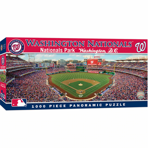 Washington Nationals 1000 Piece Panoramic Baseball Stadium Puzzle ONLY ...
