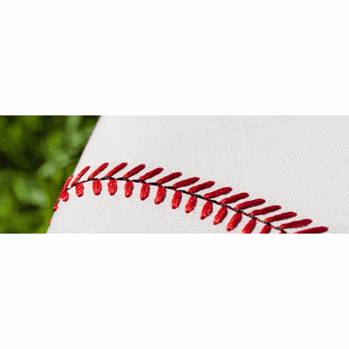 White Baseball Desk Caddy