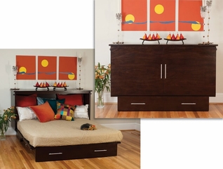 Creden-ZzZ Queen Cabinet Bed - Arason Murphy Beds - 503-20 - Queen Size ...