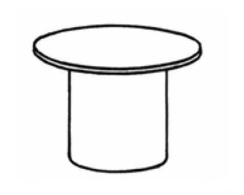 DMI Office 48 Inch Round Conference Table - Transitional Office ...