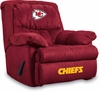 Imperial International Kansas City Chiefs Big Daddy Microfiber Recliner ...