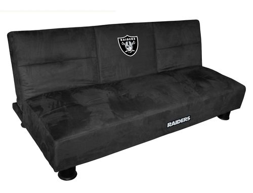 NFL Oakland Raiders Convertible Sofa with Tray - Imperial International ...