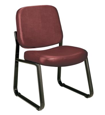 Vinyl Armless Guest/Reception Chair - OFM - 405-VAM - Visitor Chairs ...