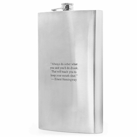 64 Ounce Super Sized Flask - Executive Gift Shoppe
