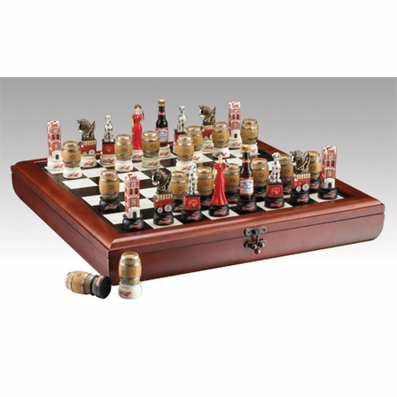 Budweiser Chess Set - Executive Gift Shoppe