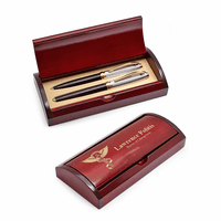 Medical Theme Two Piece Pen Set with Wood Box
