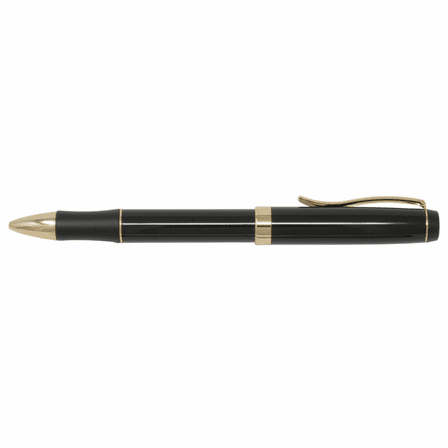Executive Collection Laser Engraved Black & Gold Ballpoint Pen