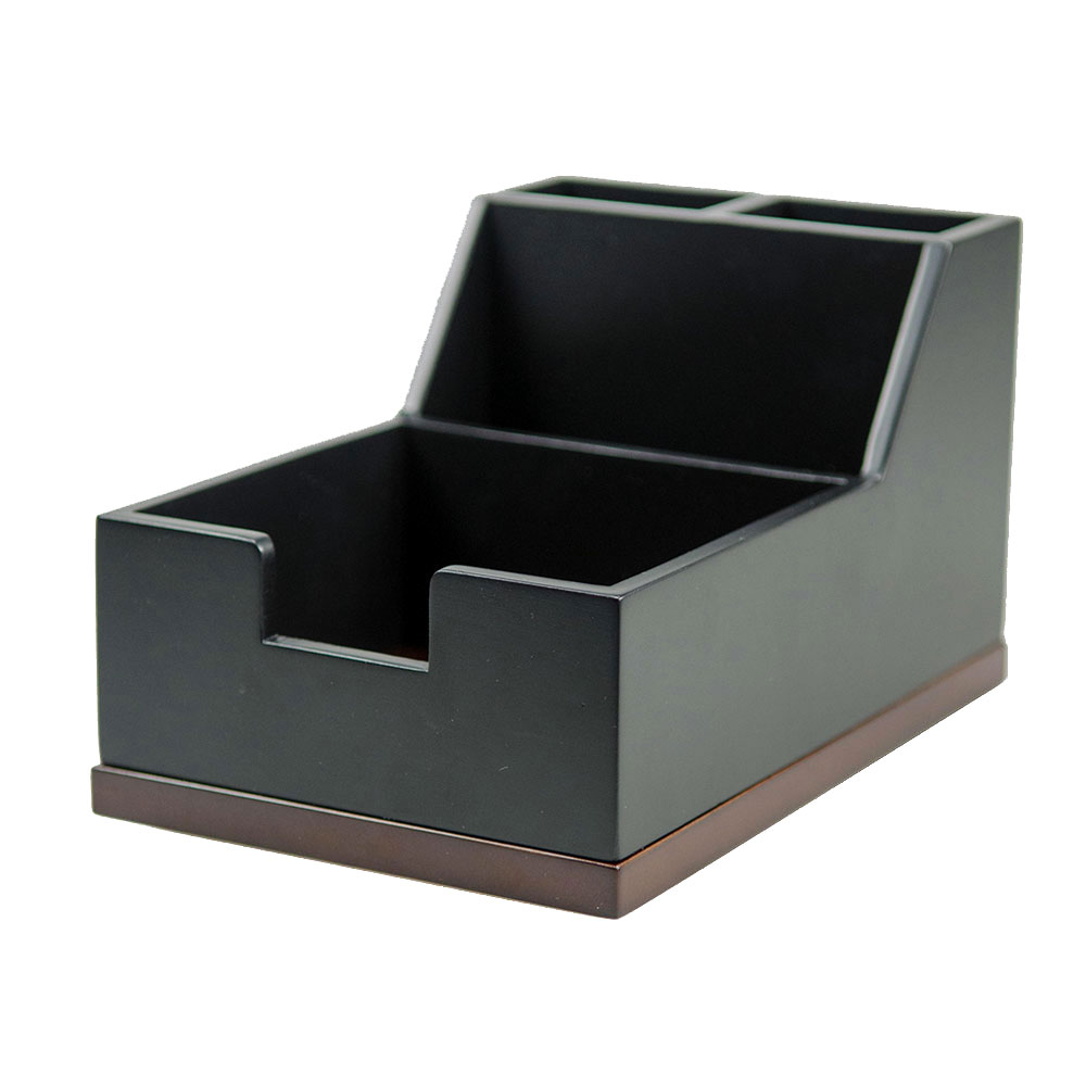 Executive Wooden Pen and Notepad Holder - Executive Gift Shoppe