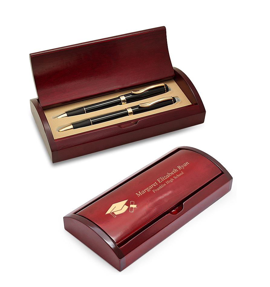 Graduation Theme Personalized Pen & Pencil Set