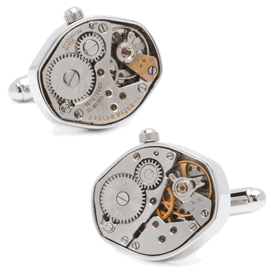Inner Watch Workings Cufflinks - Executive Gift Shoppe
