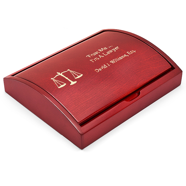 Scales of Justice Lawyer's Pen & Pencil Gift Set