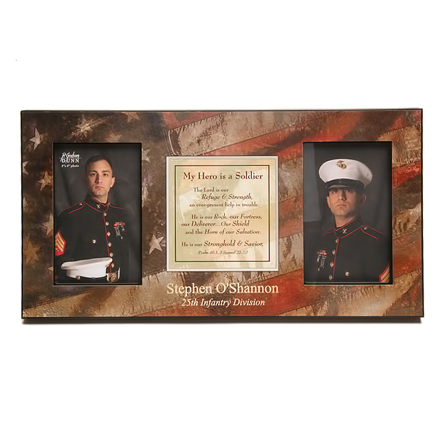 My Hero Is A Soldier Photo Frame - Executive Gift Shoppe
