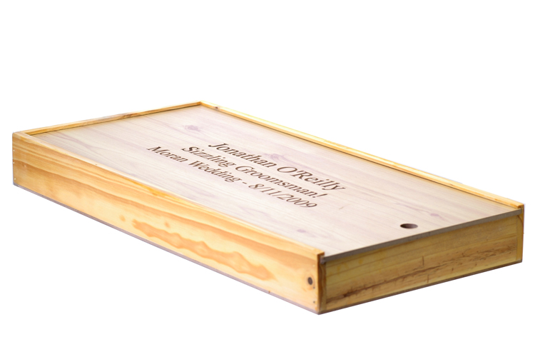 Personalized BBQ Gift Set with Pine Box - Executive Gift Shoppe