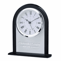 Rotating Skeleton Dial Desk Clock - Executive Gift Shoppe
